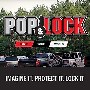 Pop & Lock PL1310 Black Manual Tailgate Lock for Chevy/GMC (New Body)