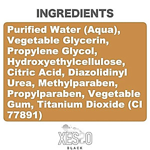 XESSO Water-based Creamy Lube, Unscented 8.3 Fl Oz, Thick White Gel-like Slippery Glide, Hypoallergenic for Women, Men & Couples. Made in US & Discreet Package. Package May Vary