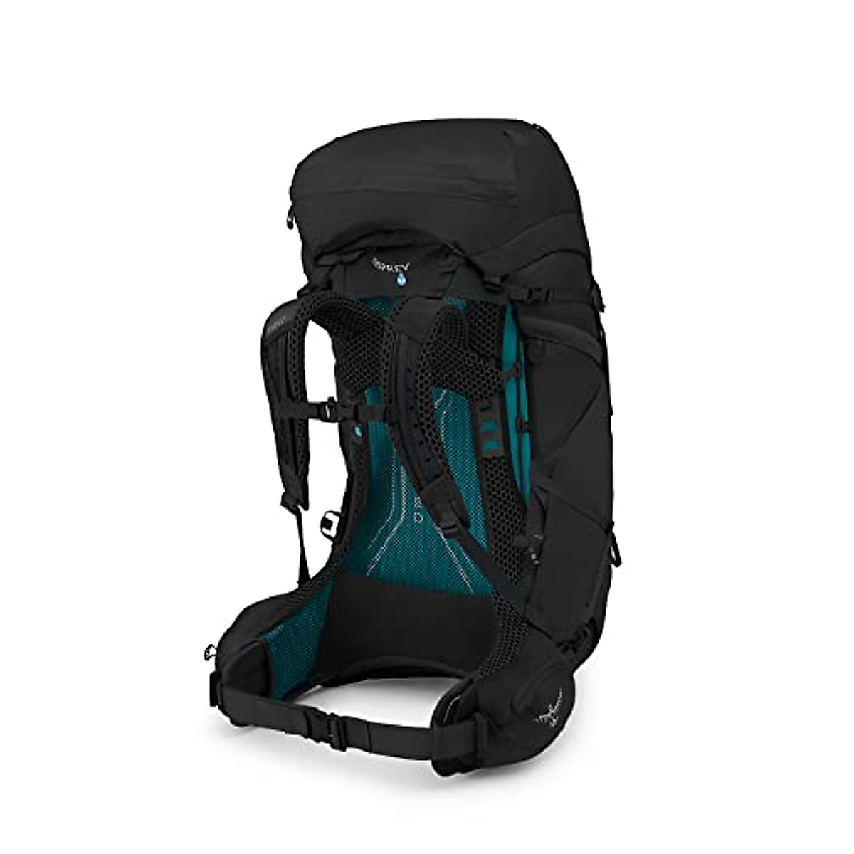 Osprey Aura AG LT 65L Women's Backpacking Backpack, Black, WM/L