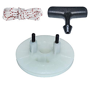 AUMEL Recoil Starter Pulley Kit for Husqvarna 550XP 545 555 560XP Saw Replace 505158101.