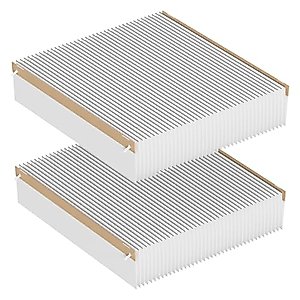 501 Replacement Furnace Filter Compatible with AprilAire 5000 Whole-House Air Purifier - 16x25x6 MERV 15, Clean Air & Dust, 2 Pack