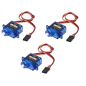 Olatus 3X Pieces SG90 Tower Pro Micro Servo Motor (Pack Of 3),For Raspberry Pi Arduino AVR Pic 8051