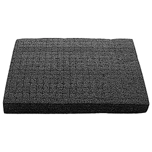 USHOBE Ring Foam Pad Black Foam Ring Insert Foam Insert Black Velvet Ring Insert Ring Display Pad Ear Stud Sponge Insert Foam Padding Sponge Earring Holder Display Stand Jewelry