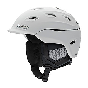 Smith Vantage Helmet for Women – Adult Snowsports Helmet with MIPS Technology + Zonal Koroyd Coverage – Lightweight Protection for Skiing & Snowboarding – Matte White, Medium