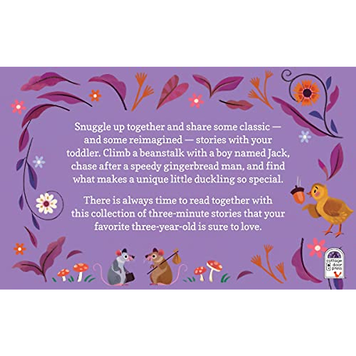 3-Minute Stories for 3-Year-Olds Read-Aloud Treasury, Ages 3-6