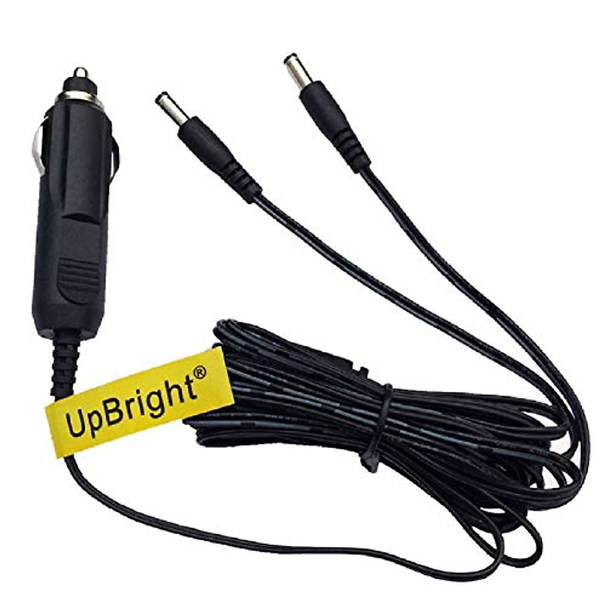 UpBright New Car DC Adapter Compatible with RCA DRC630N Portable Dual-Screen DVD Player Auto Vehicle Boat RV Cigarette Lighter Plug Power Supply Cord Charger