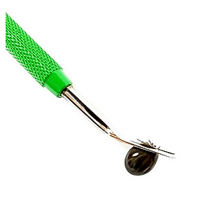 TickCheck Premium Tick Remover Kit - Stainless Steel Tick Remover + Tweezers, Leather Case, and Free Pocket Tick Identification Card (1 Set)