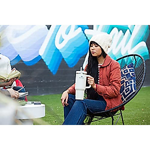 Stanley Adventure Quencher Travel Tumbler 40 oz Pack of 1 Cream Color