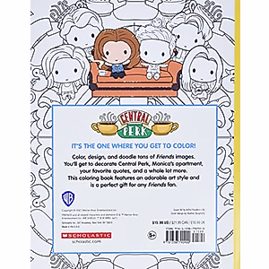 The Official Friends Coloring Book: The One with 100 Images to Color!