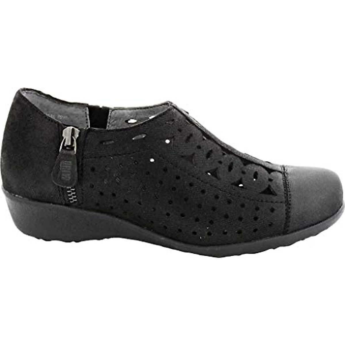 Drew Shoe Merlin Women's Therapeutic Diabetic Extra Depth Shoe: Taupe/Dusty Leather 9 Medium (B) Zipper