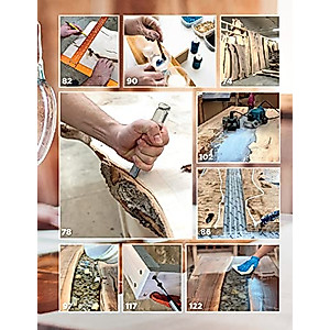 Building Wood and Resin River-Style Tables: A Step-by-Step Guide with Tips, Techniques, and Inspirational Designs (Fox Chapel Publishing) Beginner-Friendly Guide - Make Your Own Live-Edge River Table