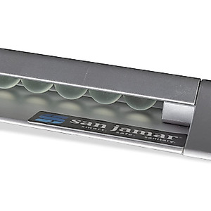 San Jamar Stainless Steel Check Rack, 48 Inches, Silver