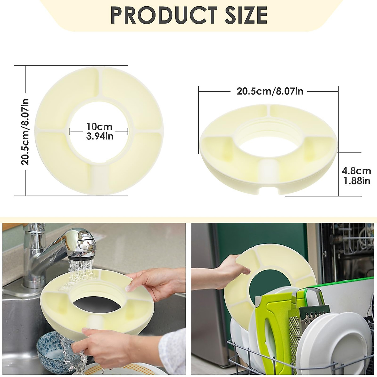 Snack Bowl For Stanley 40oz, Upgrade Silicone Reusable Snack Tray For Stanley, Snack Tray With Compartments For Stanley Cup, Snack Tray For Stanley, Accessories for Stanley 40 oz Tumbler With Handle