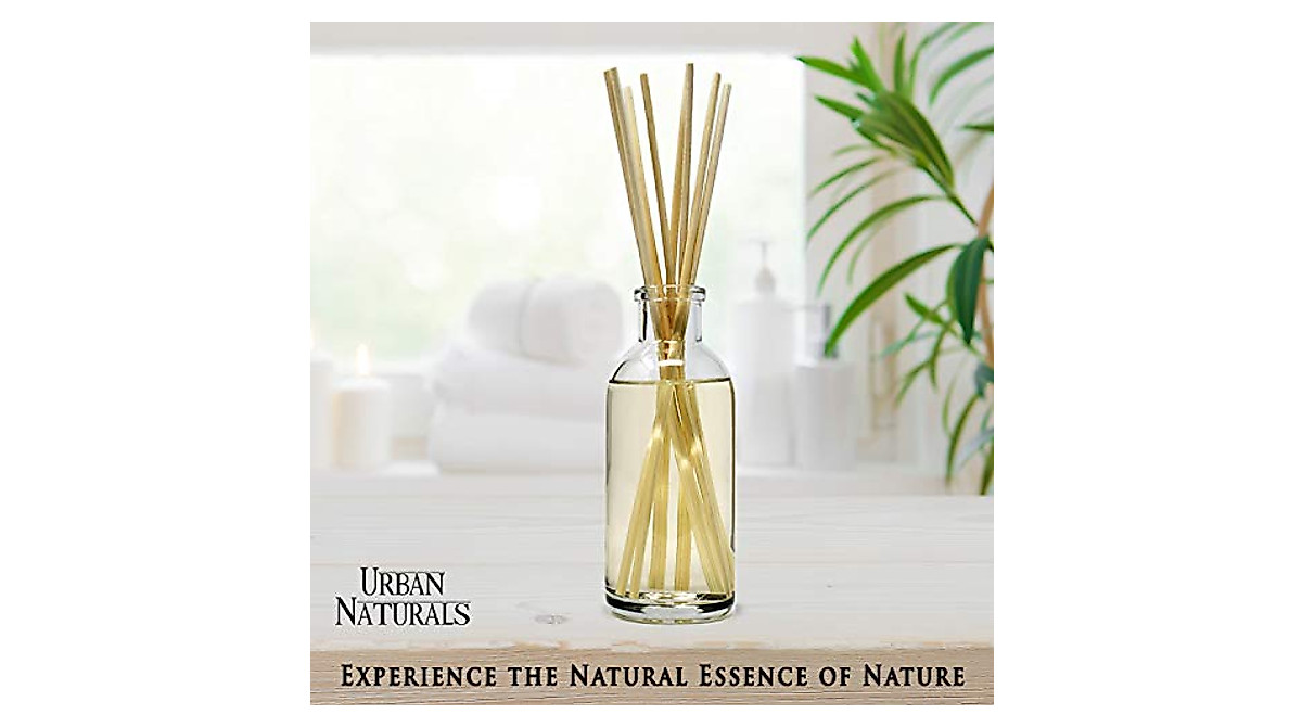 Urban Naturals White Linen Reed Diffuser Gift Set | Fresh Home Fragrance