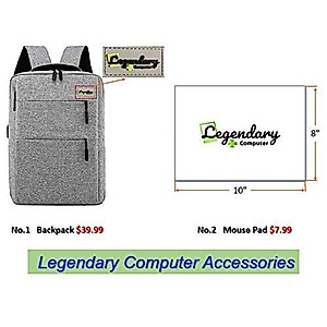 acer 2020 Aspire 3 14 Inch HD Laptop, AMD Dual Core A9-9420e, AMD Radeon R5, 12GB DDR4 RAM, 128GB SSD, HDMI, WiFi, Windows 10 S, W/Legendary Computer Backpack & Mouse Pad Bundle