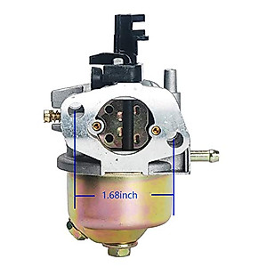 Carburetor for Champion Power Equipment 3500 4000 Watts Gas Generator Engine Carb with Fuel Tank Shut off Valve Spark Plug kit