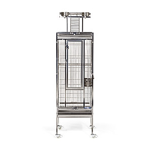 Prevue Pet Products Small Stainless Steel Playtop Bird Cage