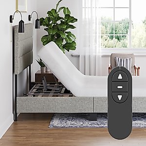 Boyd Sleep Queen Adjustable Bed Kit – Turn Your Mattress & Frame Into Heads-Up Adjustable Base with Powerful Motor, Wireless Remote, Head Incline, Easy Assembly, Zero Clearance Design