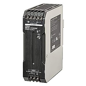 S8VK-C12024 - AC/DC DIN Rail Power Supply (PSU), 1 Output, 120 W, 24 V, 5 A