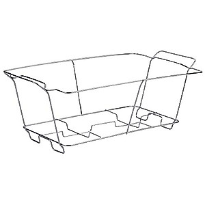 Nicole Fantini Chafing Wire Rack Serving Trays Food Warmer (4),Silver,23.25 L x 12.13 W x 9.5 H