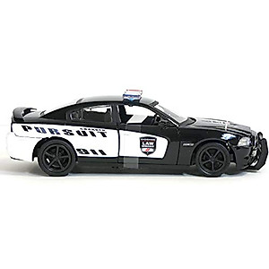 New Ray Dodge Charger Pursuit Diecast Police Car 1/24 Scale