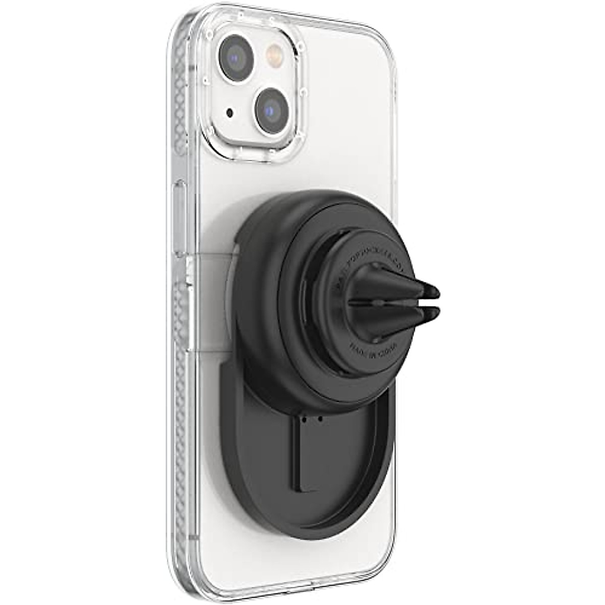 PopSockets: Car Mount Compatible with MagSafe, Magnetic Phone Holder for Car, Phone Mount for Car – Black