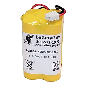 BatteryGuy COT10005 Replacement 4.8V 900mAh Nickel Cadmium Battery Brand Equivalent (Rechargeable)