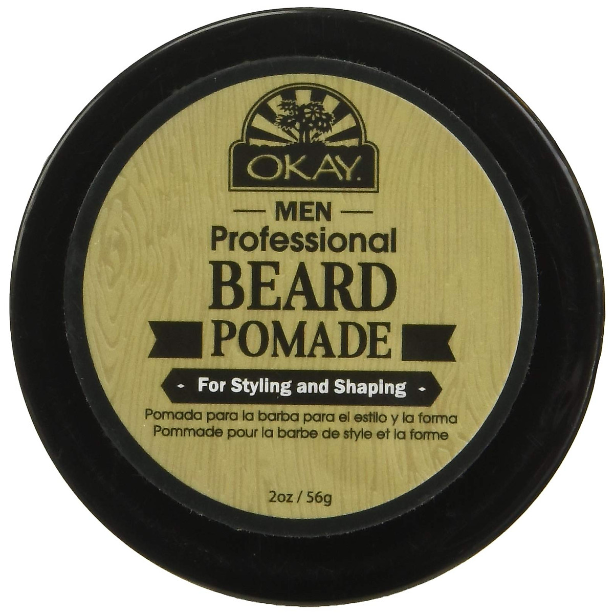 OKAY MEN BEARD POMADE 2oz / 59ml