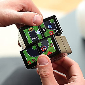 WOWCube System Black Edition - Puzzle Gaming Console, 40 Games and apps, STEM Certified
