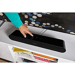 Sonos Ray Essential Soundbar, for TV, Music and Video Games - Black