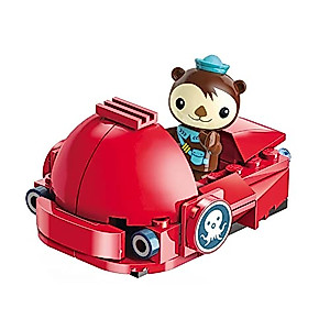 Enlighten for Age 6+ Building Block Ocean Adventure Octonauts GUP-C Blue Whale Vehicle & Barnacles Kwazii Tweak 630pcs Building Brick Set-No Package Box