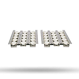 Coyote Ceramic Briquette Flame Tamer Set for 28-Inch Grills, Set of 2 - CBRIQ28