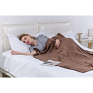 Throw Blanket for Couch 50 x 60 Inch Soft Sofa Blankets VENNERLI Lightweight Blanket for All Season Cozy Baby Swaddle Blankets Big Pets Blanket Fuzzy Blanket for Bed, Couch, Sofa, Living Room, Camping