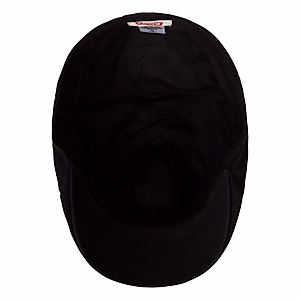 Levi's Men's Ivy Newsboy Hat, Black Classic, Large-X-Large
