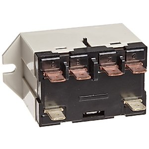 Omron G7L-2A-TUB-J-CB-AC200/240 General Purpose Relay With Test Button, Class B Insulation, QuickConnect Terminal, Upper Bracket Mounting, Double Pole Single Throw Normally Open Contacts, 8.5 to 10.2 mA Rated Load Current, 200 to 240 VAC Rated Load Voltag