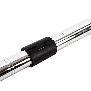 24 Pieces(12 Pairs) Wire Shelving Shelf Lock Clips for 1" Post- Shelving Sleeves Replacements for Wire Shelving System, Black