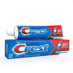 Crest Cavity Protection Cool Mint Flavor Liquid Gel Toothpaste 8.2 Oz (Pack of 6)
