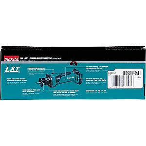 Makita XOC01Z 18V LXT Lithium-Ion Cordless Cut-Out Tool, Only (Renewed)