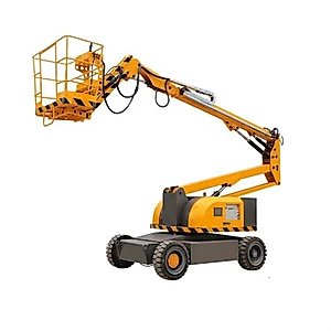 Compact Aerial Crane, Self-Propelled Boom Lift, Mini Folding Crane, Adjustable Forklift, Heavy-Lift Platform