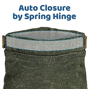 cambk Dog Treat Pouch Training Kit, Small Puppy Treat Bag with Clip for Leash, Hands Free Auto Closure Pouches with Dog Clicker and Silent Whistle for Pet Training