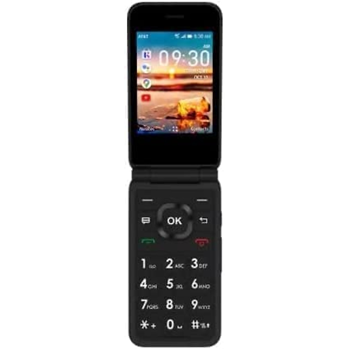 AT&T Cingular SmartFlip IV U102AA 4G Volte | 2.8" Screen | 4GB | Black