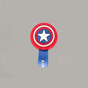 Stethoscope Charms Clip - Medical Gift (Captain America), Medical Charms