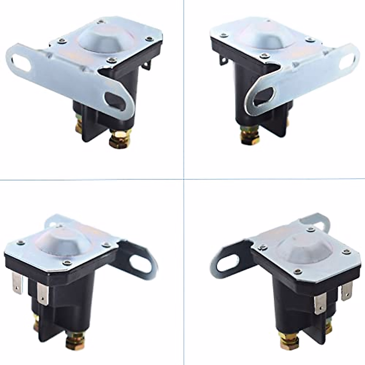 raseparter 12V Starter Solenoid Replacement for John Deere AM138068 for Cub Cadet 725-04439 LTX1045 LTX1046 LT1042 LT1045 LT1040 for MTD Riding Lawn Mower Garden Tractor