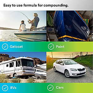 3M Finesse-it Marine Paste Compound, 06039, 1 gal