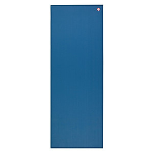 Manduka PRO Yoga Mat – Premium 6mm Thick Mat, Eco Friendly, Oeko-Tex Certified, Free of ALL Chemicals, High Performance Grip, Ultra Dense Cushioning for Support & Stability in Yoga, Pilates, Gym and Any General Fitness - 71 inches, Maldive