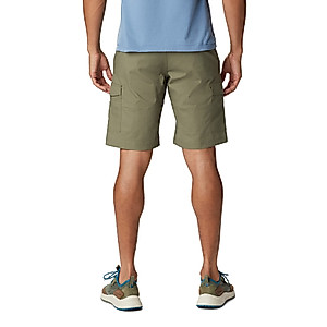Columbia Mens Brentyn Trail Cargo Hiking Shorts, Stone Green, 50x8 US