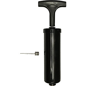 7” Hand Pump Air Inflator for Sports Balls & Stability Discs, Needle Included