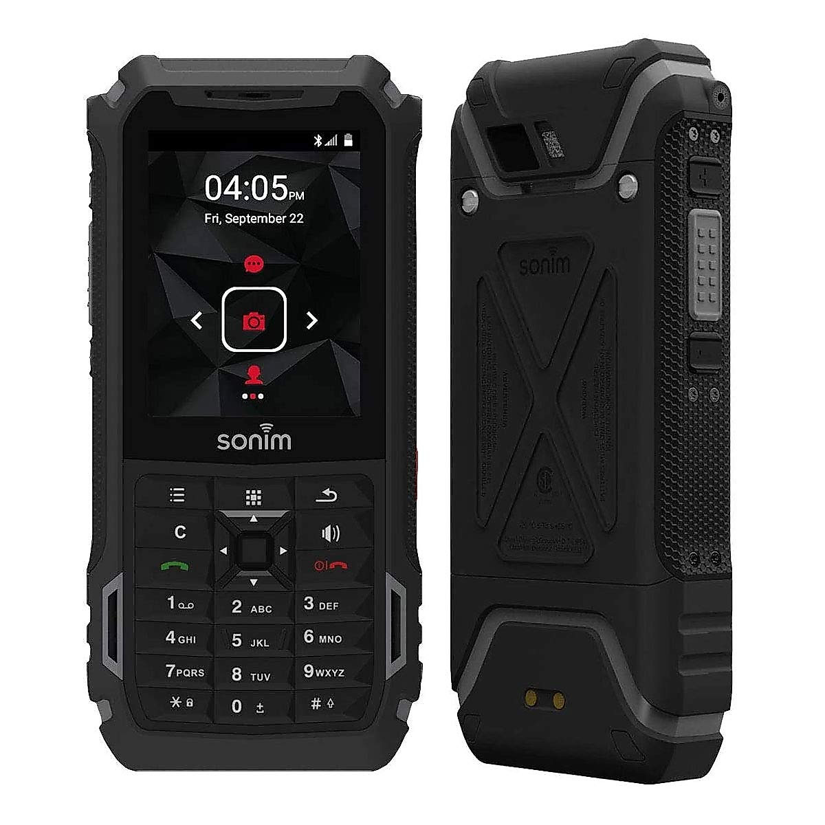 Sonim XP5s XP5800 4G LTE Military Grade, Single-SIM, Rugged PTT Feature Phone, 16GB, 2GB RAM, (Black) - AT&T Unlocked