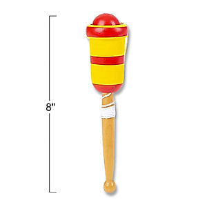 ArtCreativity Wooden Catch Ball Game, Set of 2, Vintage Catch Toys for Kids, Wood Design, Indoor and Outdoor Games for Backyard, Park, and Beach Fun, Best Gift Idea