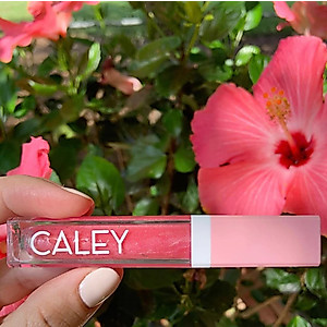 Caley Cosmetics Probiotic Lip Oil Gloss (Island Blossom)